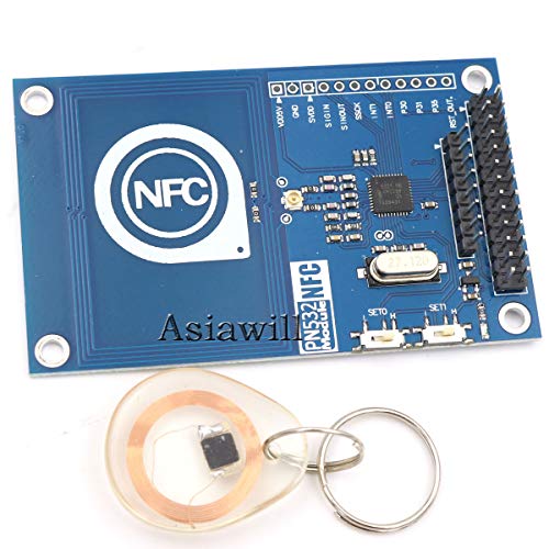 Asiawill 13.56MHz PN532 On-board Antenna NFC/RFID Module with Smart ...