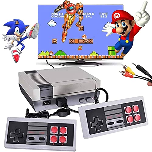 Classic Mini Retro Video Game Console with Preloaded 620 Games & 2 ...