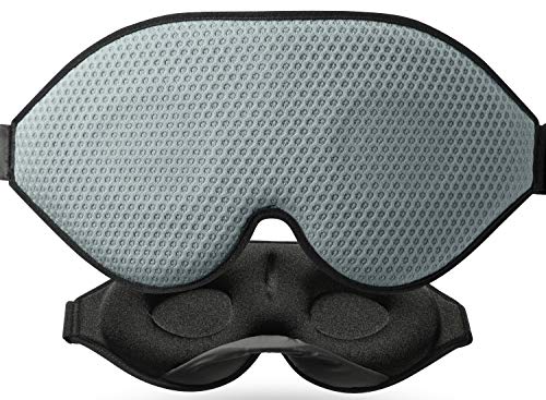 Unimi 3D Sleep Mask, Total Darkness, Mesh Sleep Eye Mask for Women Men ...