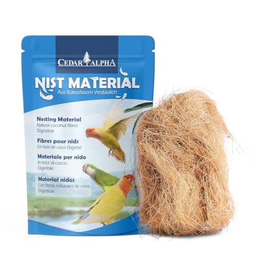 Premium Coconut Fiber for Bird Nests - Canary Nesting Material Coconut ...