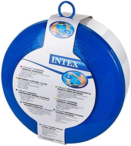 Intex Swimming Pool Floating 7(17.8cm) Chemical Dispenser (Bromine and ...