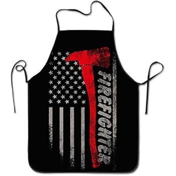 Amazon.com: Fully Involved Stitching Personalized Firefighter Black ...