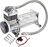 Vixen Horns 12V Air Compressor 200 PSI - Train Horn Compressor with 1/4 ...