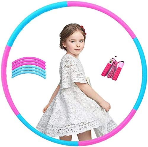 Hoola Hoop for Kids and Adults - Detachable Adjustable Weight Size ...