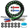 SEHNSUCHT 12Ft 3 in 1 ABS & Air Power Line Hose Kit Wrap 7 Way ...