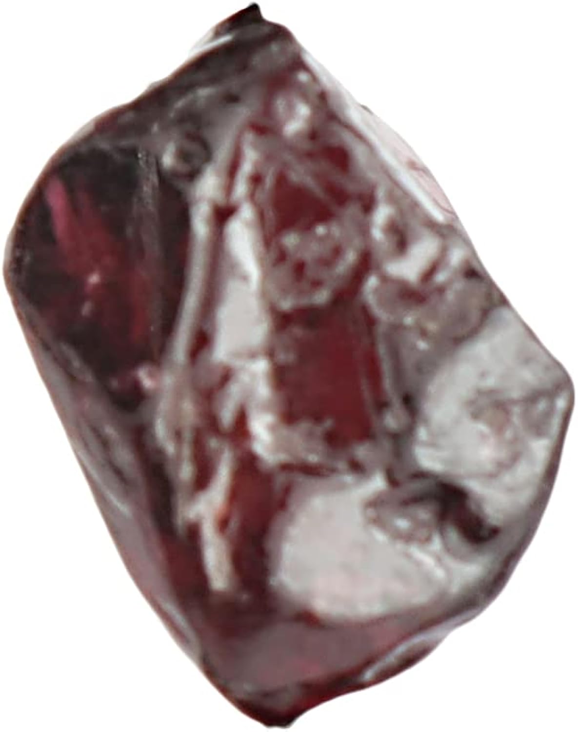 REAL-GEMS Roter Spinell Roh, 100% natürlicher 1,95 Karat Stein ...