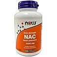 NOW Nac Extra Strength Tablets, 1000mg, 120 Count : Amazon.ca ...