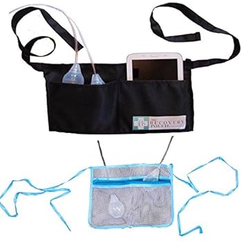 Amazon.com: Adjustable Mastectomy Drain Holder Drainage Pouch with ...