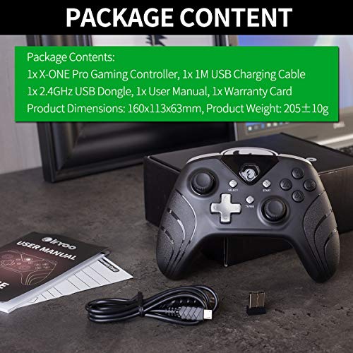 IFYOO X-ONE [2.4G&Wired] Wireless Gaming Controller USB Gamepad ...