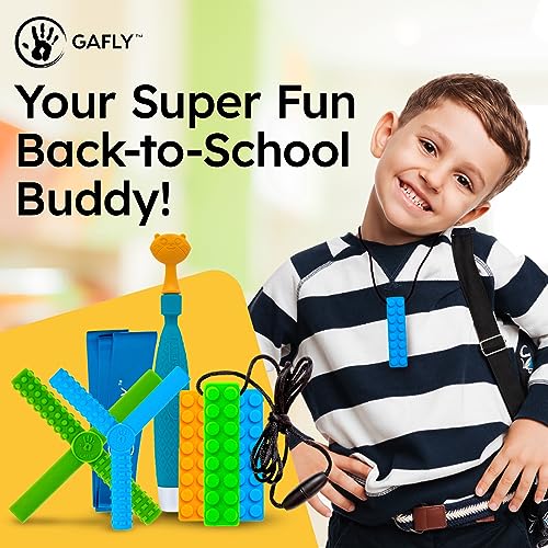 Gafly Sensory Chewing Tool Necklace for Kid's Sensory Integration with ...