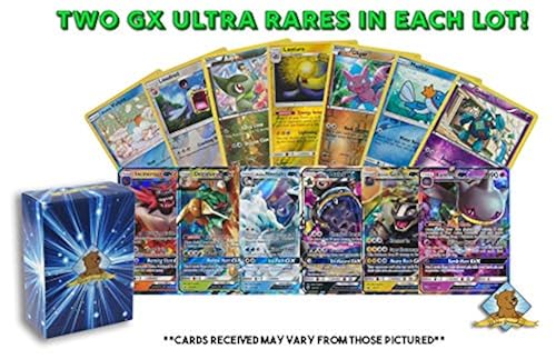 20 Assorted Pokemon Cards - 2 GX Ultra Rares and 18 Reverse Holographic ...
