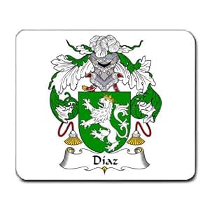 Amazon.com : Diaz II Family Crest Coat of Arms Mouse Pad : Office Products