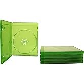 Amazon.com: (10) 12mm Replacement Video Game Cases - Translucent Green ...