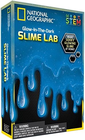 National Geographic Slime Diy Science Lab Make Glowing, Blue | Pricepulse