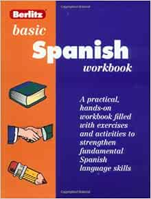 Amazon.com: Berlitz Basic Spanish Workbook: Level One (Workbook Series ...
