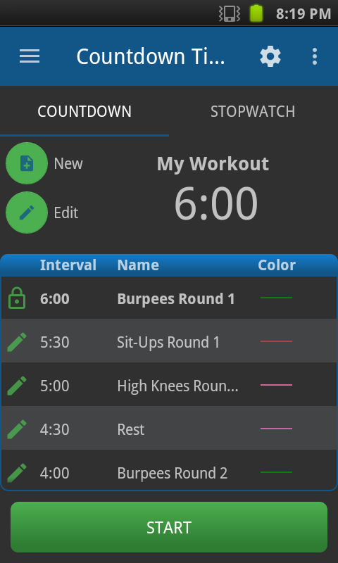 Timers Plus (Interval/Countdown & Stopwatch):Amazon.com:Appstore for Android