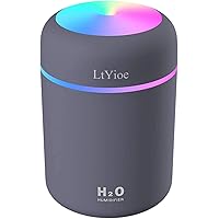 Amazon.com: LtYioe Colorful Cool Mini Humidifier, USB Personal Desktop ...