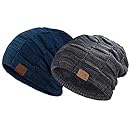 REDESS Beanie Hat for Men and Women Winter Warm Hats Knit Slouchy Thick ...