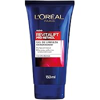 L'Oreal Paris Revitalift Pro Retinol gel de limpieza 150ml, para prevenir arrugar mientras ...