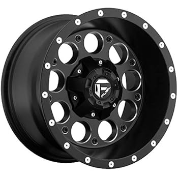 Amazon.com: Fuel Revolver 15x10 Black Wheel / Rim 5x4.5 & 5x4.75 with a ...