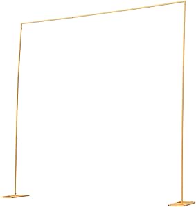 Amazon.com: Wedding Arch Square Arch Stand, Metal Wrought Iron Square ...