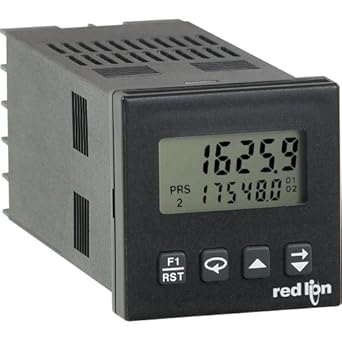 Red Lion C48C Single Preset 1/16 DIN Counter Digital Panel Meter with ...