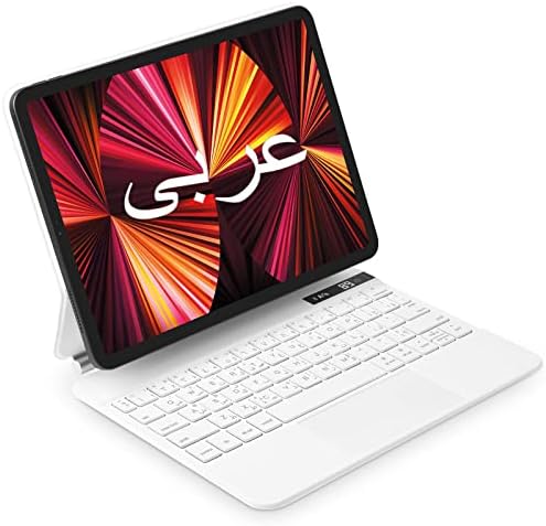 سعر EAMPANG Arabic Magic Keyboard for Apple iPad Pro 11 with Magnetic ...