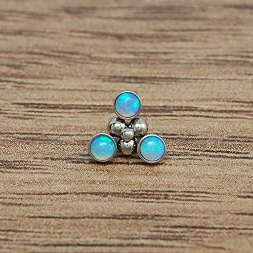 Amazon.com: Dermal Anchor Top Surgical Steel - Internally Threaded ...