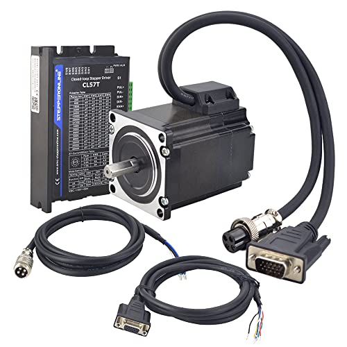 STEPPERONLINE 1 Axis Closed Loop Stepper CNC Kit 1.2 Nm(170 oz.in) Nema 23 Closed Loop Stepper ...