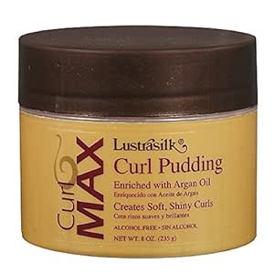 Amazon.com : Lustrasilk Curl Max Curl Pudding, 8 Oz : Hair Styling Gels ...