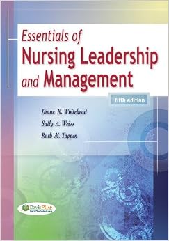 Essentials of Nursing Leadership and Management: 9780803622081 ...