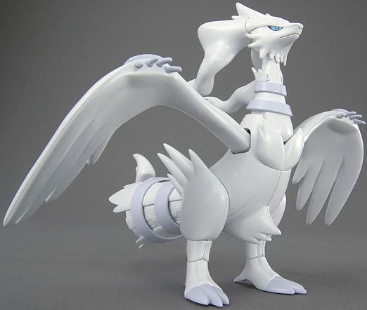 Amazon.com: Bandai Hobby Pokemon Model Kit Reshiram Pokemon, Multi ...