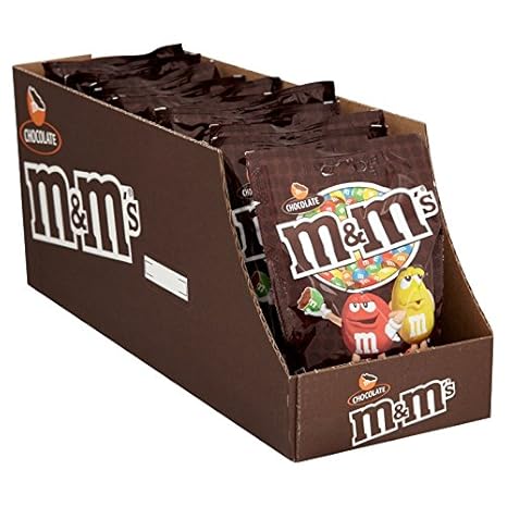 M&M's Chocolate Pouch, 165 g - Pack of 12: Amazon.co.uk: Grocery