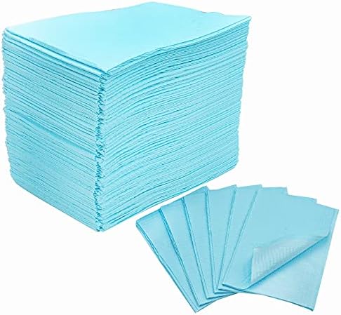 125 Pieces Disposable Dental Bibs Sheets Cloths,3 Ply Dental Patient ...
