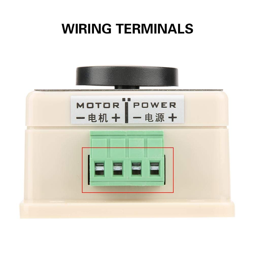 12V/24V/36V/48V 20A High Power Motor Speed Control Switch, PWM DC Motor ...