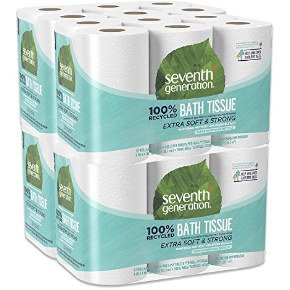 Toilet Paper Paper Bath Tissue 100 Recycled 48 Count Health toilet-paper-paper-bath-tissue-100-recycled-48-count-health