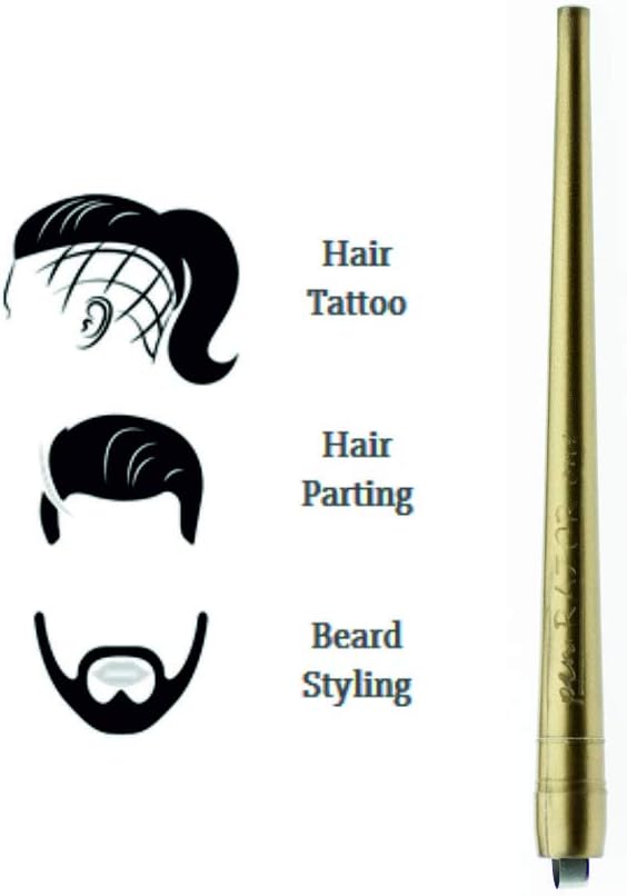 Pen Razor One for Men, Modeling Facial Hair, Shaving partings, Creating ...