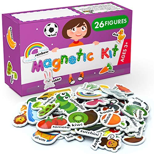 Foam Magnets and Magnetic Letters for Toddlers and Kids - ABC Alphabet ...