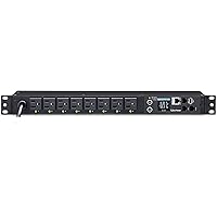 CyberPower PDU41001 Switched PDU, 100-120V/15A (Derated to 12A), 8 ...