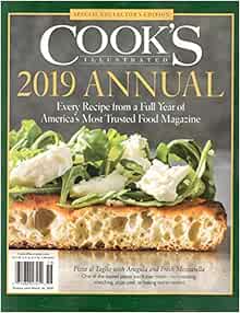 Cook's Illustrated Magazine Special Collector's Edition (2019) 2019 ...