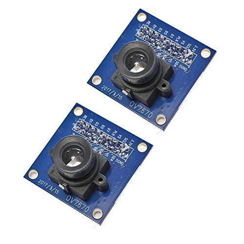Comimark 2Pcs VGA OV7670 CMOS Camera Module Lens CMOS 640X480 SCCB I2C ...