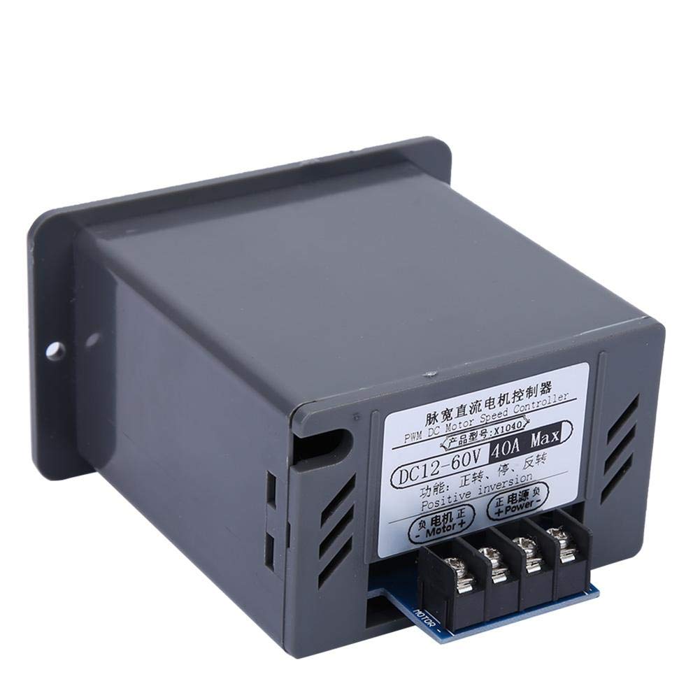 DC Motor Speed Controller, DC12-60V 40A Motor Speed Controller, PWM ...