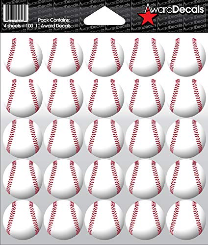 Mua Baseball Helmet Decals Sticker Set (100 Decals) 1" The Original ...