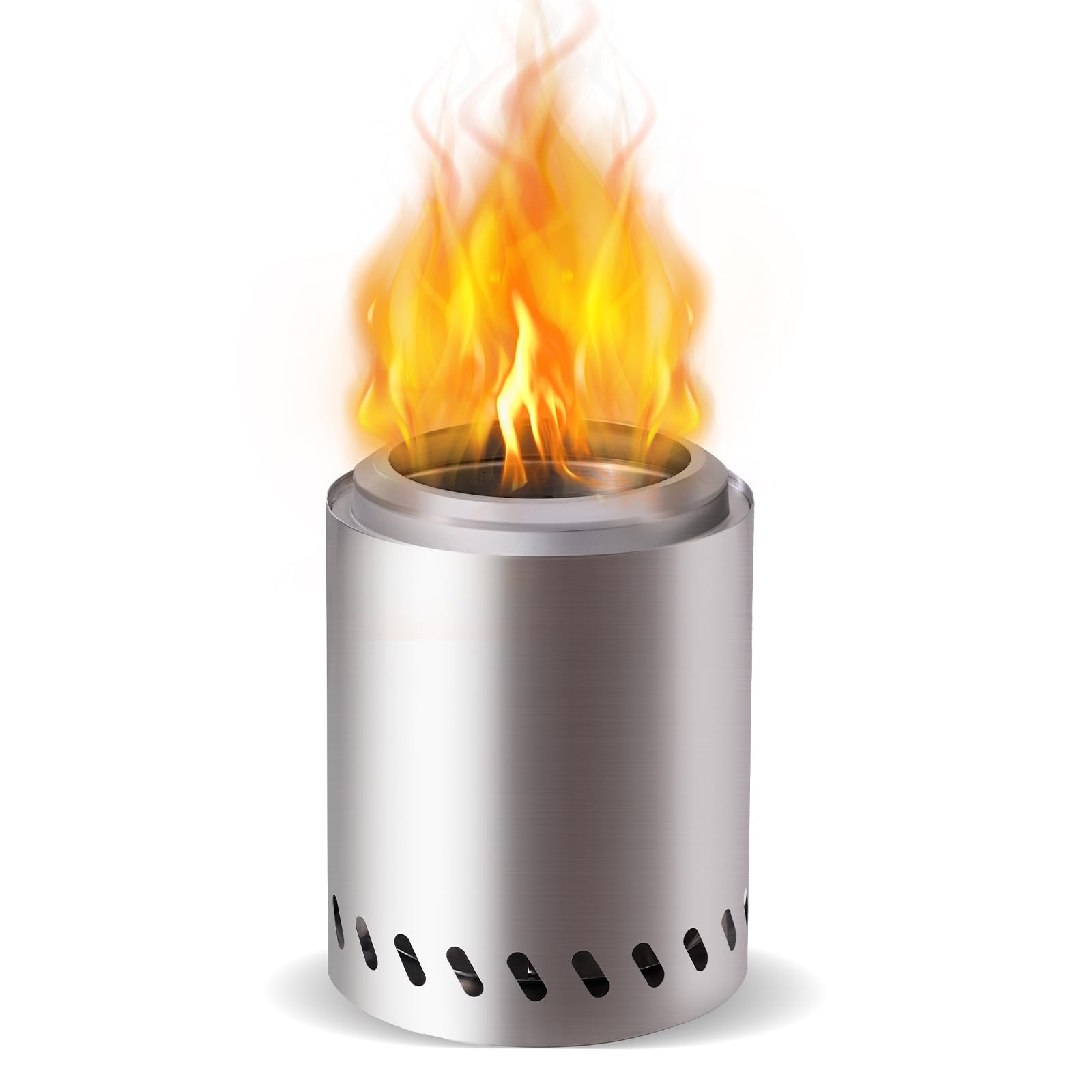 Auhilence Tabletop Fire Pit, 7 inch Smokeless Firepits with Carry Bag ...