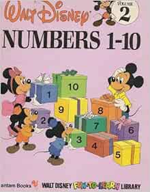 Numbers 1-10 (Walt Disney Library, Volume 2): Walt Disney ...