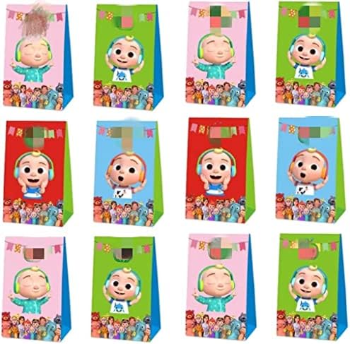 BAID Coco-Melon Theme Birthday Party Snack Bags (12 Pieces) price in ...