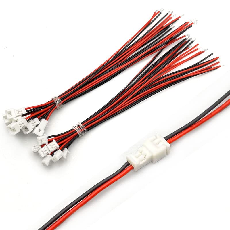 5 Pairs 1.25 mm JST 2 Pin Micro Electrical Male and Female Connector ...