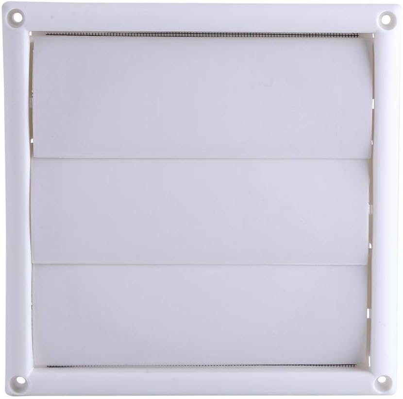 Plastic Air Vent, Plastic Wall Vent Cover 3 Flaps Wall Duct Ventilation ...