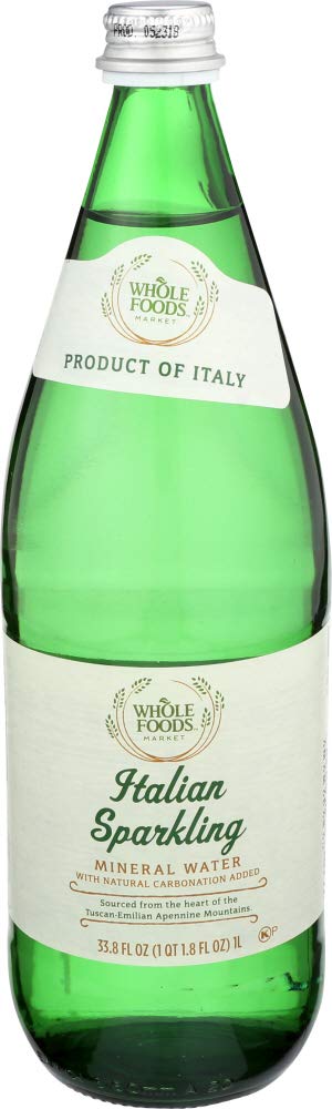 Whole Foods Market, Italian Still Mineral Water, 33.8 fl oz: Amazon.com ...