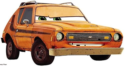 Disney 7 Inch Grem AMC Gremlin Walt Pixar Cars 2 Movie Removable Wall ...